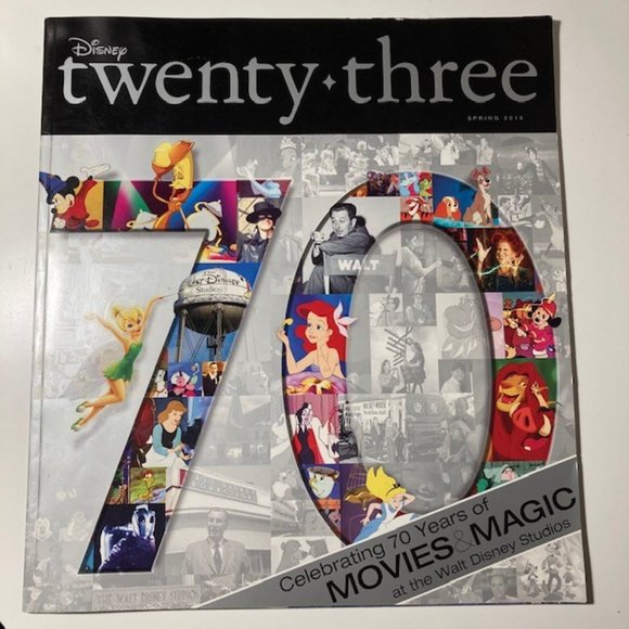 Disney | Other | Fullcolor Spring 20 Issue Of Disneys D23 Magazine ...